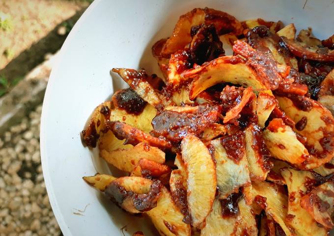Resep Keripik Singkong Gula Merah oleh Ulfah Fauziah H - Cookpad