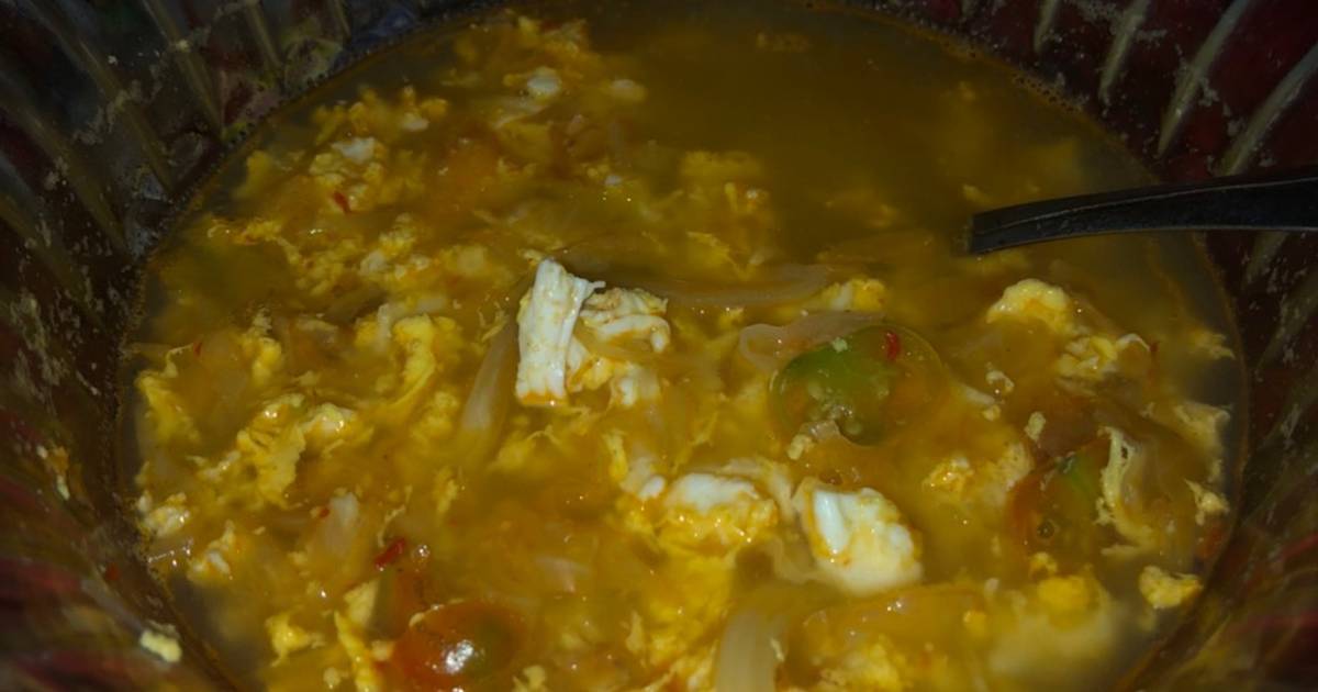 Resep Sup telur oleh mawarni sukma - Cookpad