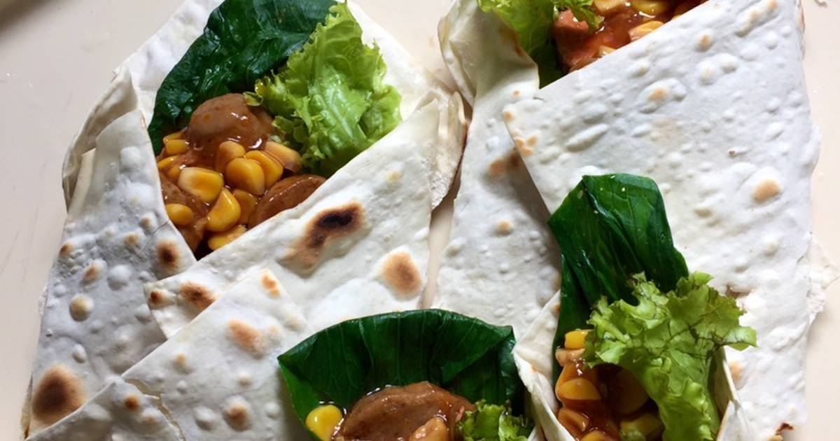 Resep Taco||Tortilla Kulit Pangsit 🌮 oleh Lulu Irfana - Cookpad