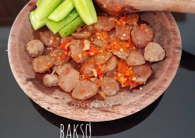 Resep Bakso Sambel Bawang oleh Cicilia Yustina Salamony - Cookpad