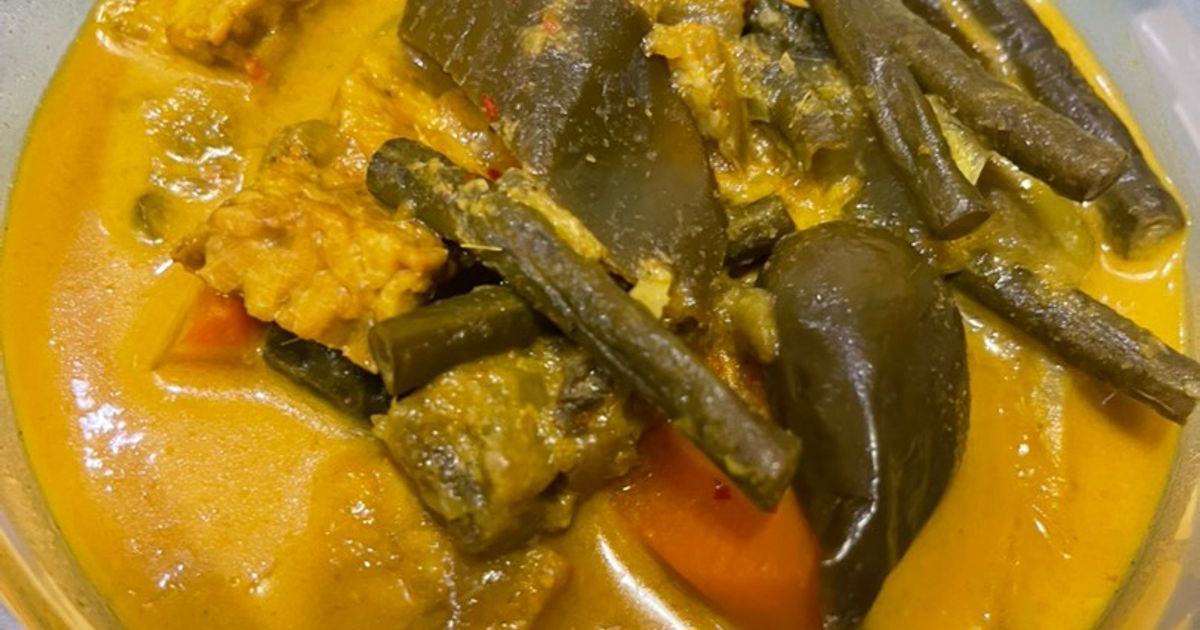 Resep Sayur Lodeh Kuning (Simple) oleh shy_kitchen - Cookpad