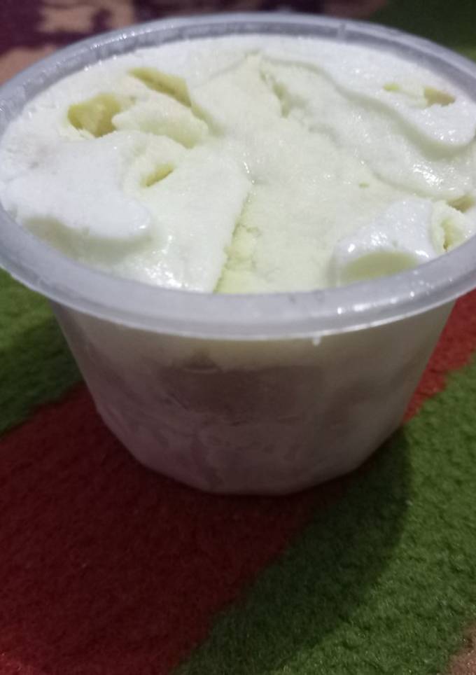 Resep Ice Cream 3 rasa (Durian, Cokelat, Stroberi) oleh Adhitya ...
