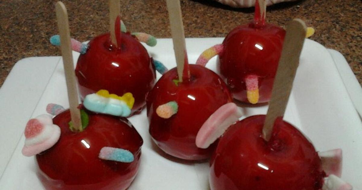 Ladybirds Halloween Or Plain Toffee Apples Recipe By Ladybird