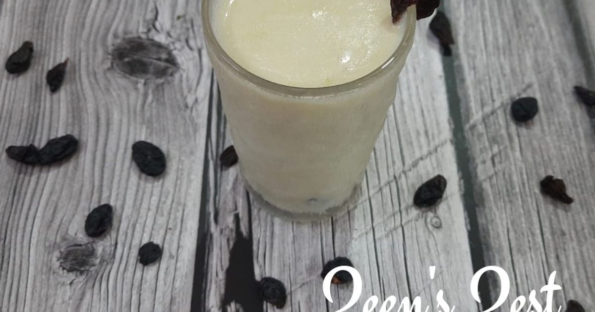 Kaala Munakka/Abjosh/Kaali Daakh Doodh Recipe by ZMA - Cookpad