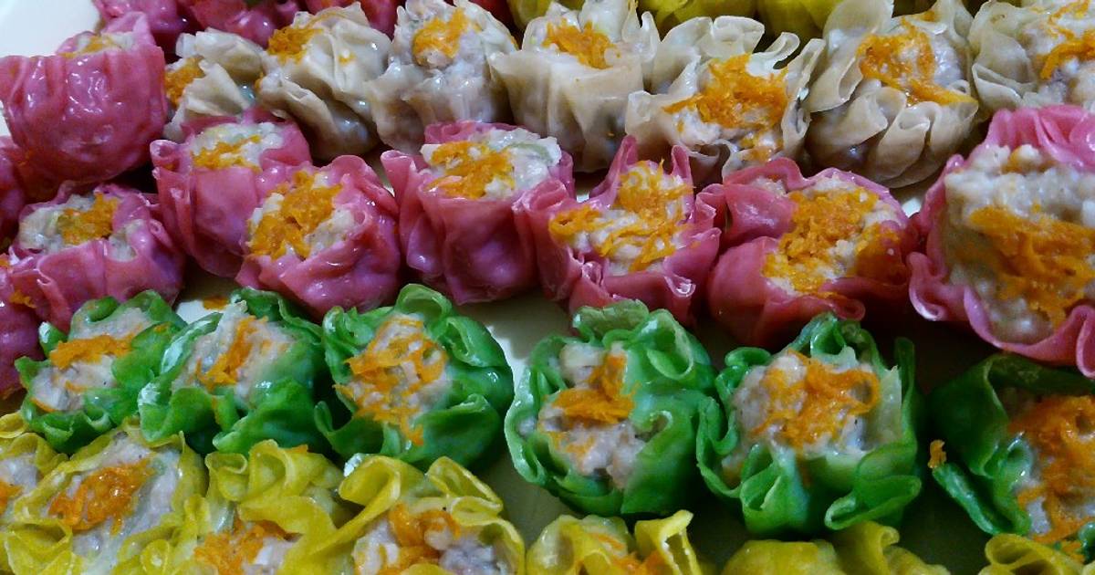 Resep Rainbow Dimsum oleh Endah - Cookpad