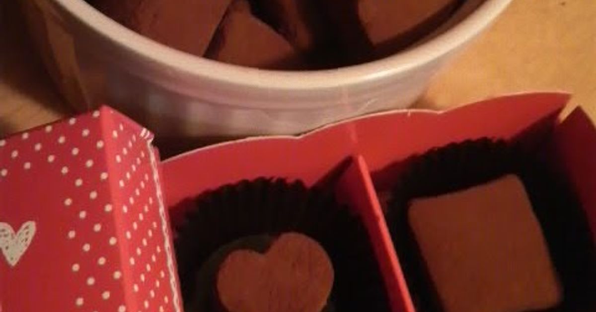 Easy, Homemade Chocolate Truffle Blocks Recipe by cookpad.japan