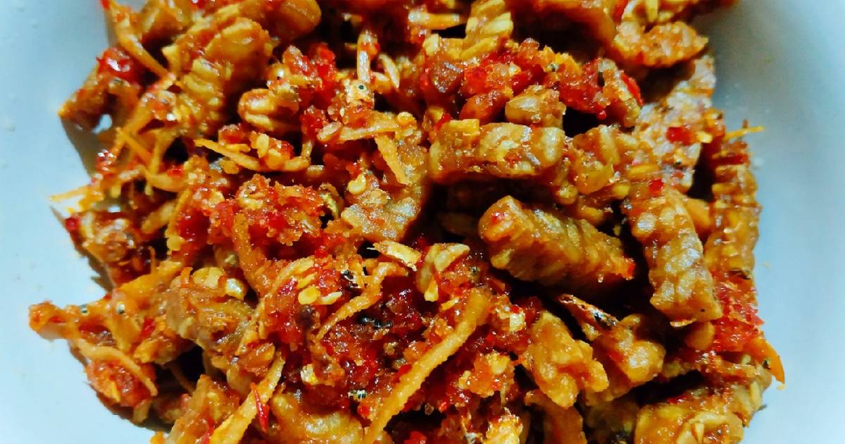 Resep Tempe teri pedas oleh Mels Kitchen - Cookpad