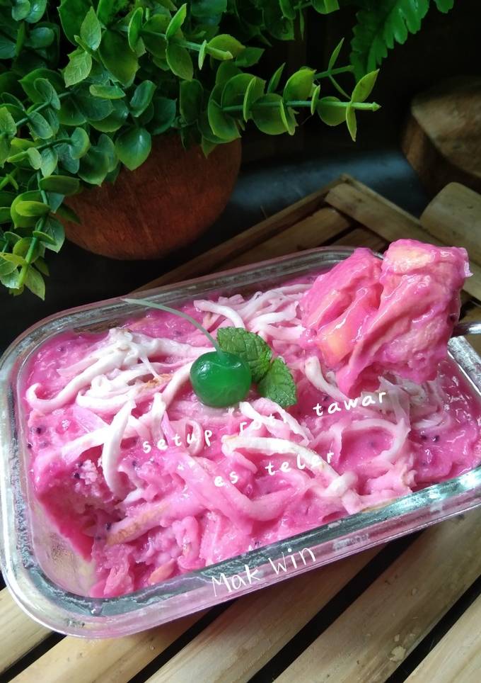 Resep Setup roti tawar es teler oleh Mak Win - Cookpad