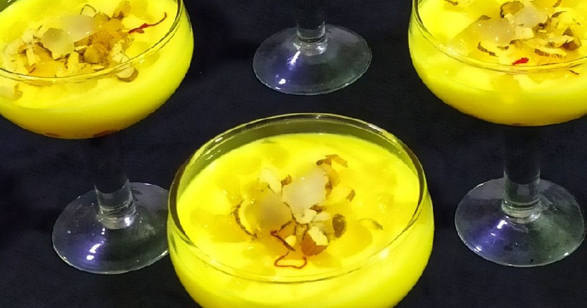 Tadgola (Ice Apple) Custard Recipe by Rubina Dodhia - Cookpad