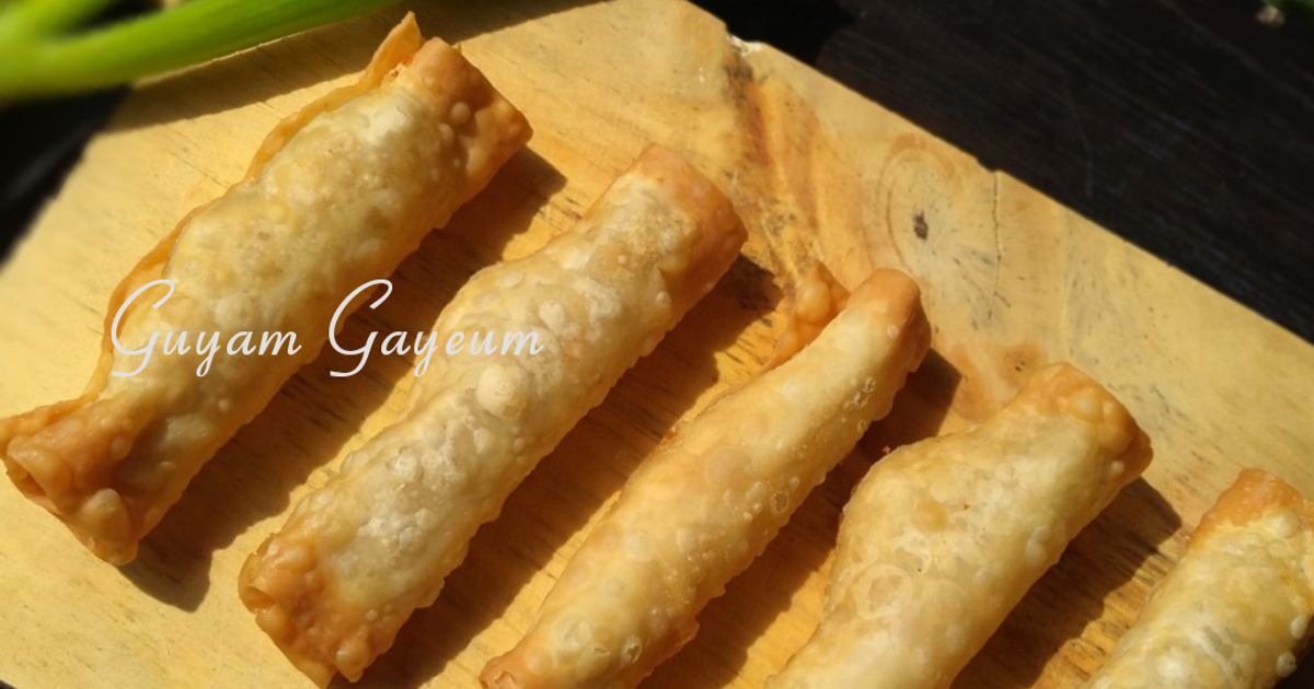 Resep Pangsit Roll / Bakwan Malang / Pangsit Goreng Sayur Wortel oleh ...
