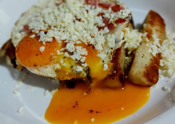 CAMA DE YUCA Asada con Huevos a la🍳Yema...!😋 Receta de 🌺Zandry ABRADELO ...