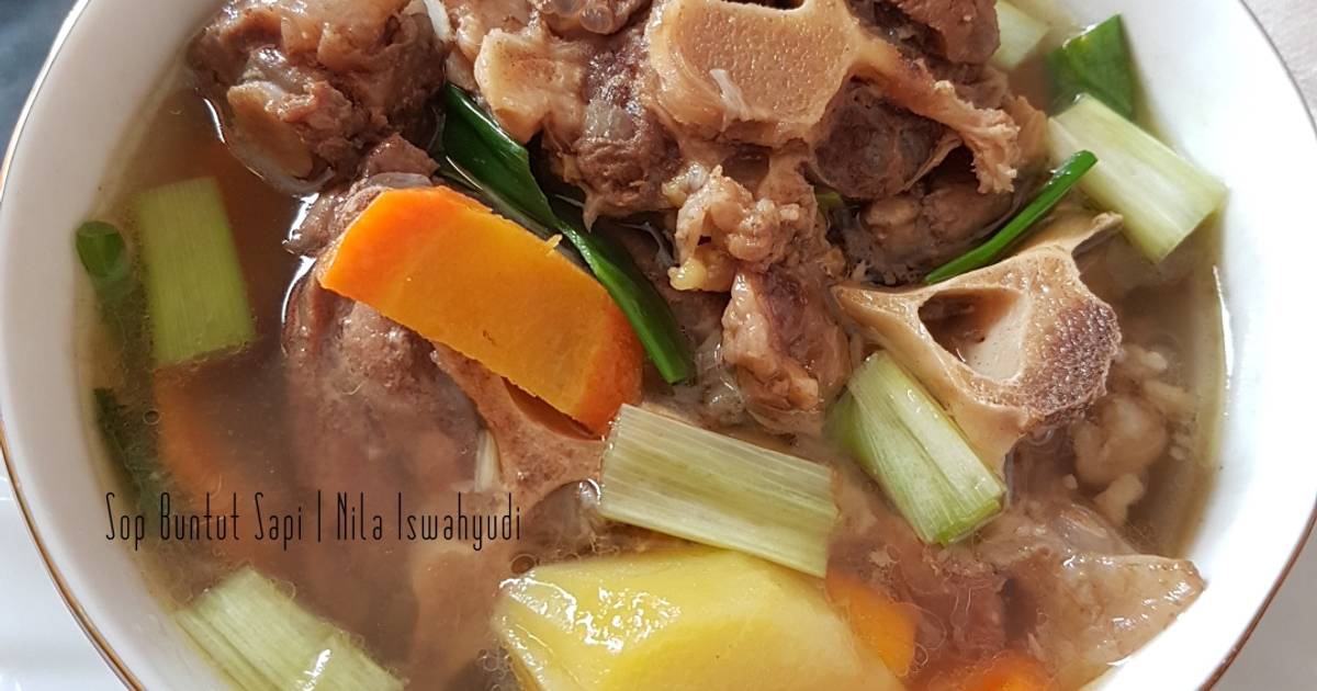 Resep Sop Buntut Sapi oleh Nila Iswahyudi - Cookpad