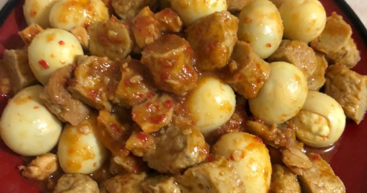 Resep Oseng telur puyuh dan tempura pedas oleh Veysa Anasti - Cookpad