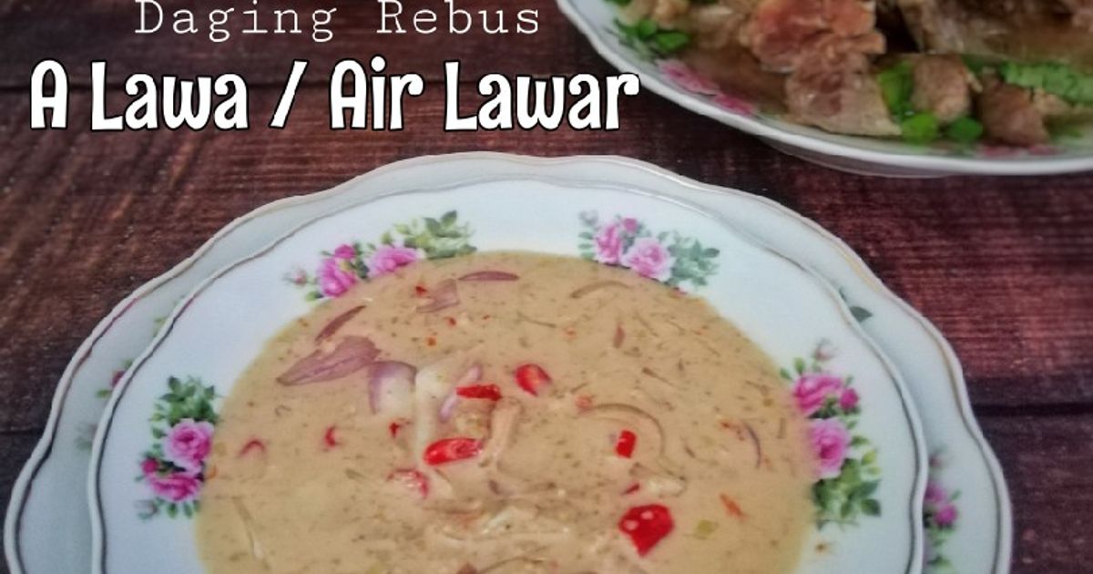 Resipi Daging Rebus A Lawa /Air Lawar Kedah Darul Aman oleh Norashikin ...