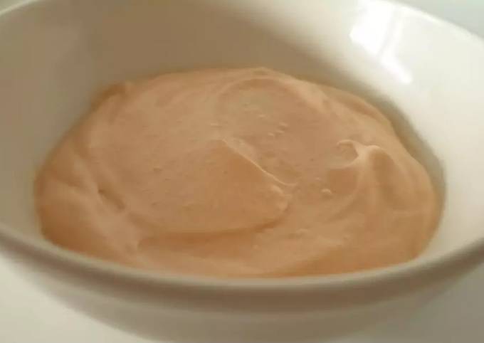 Salsa rosa Receta de Veronica- Cookpad