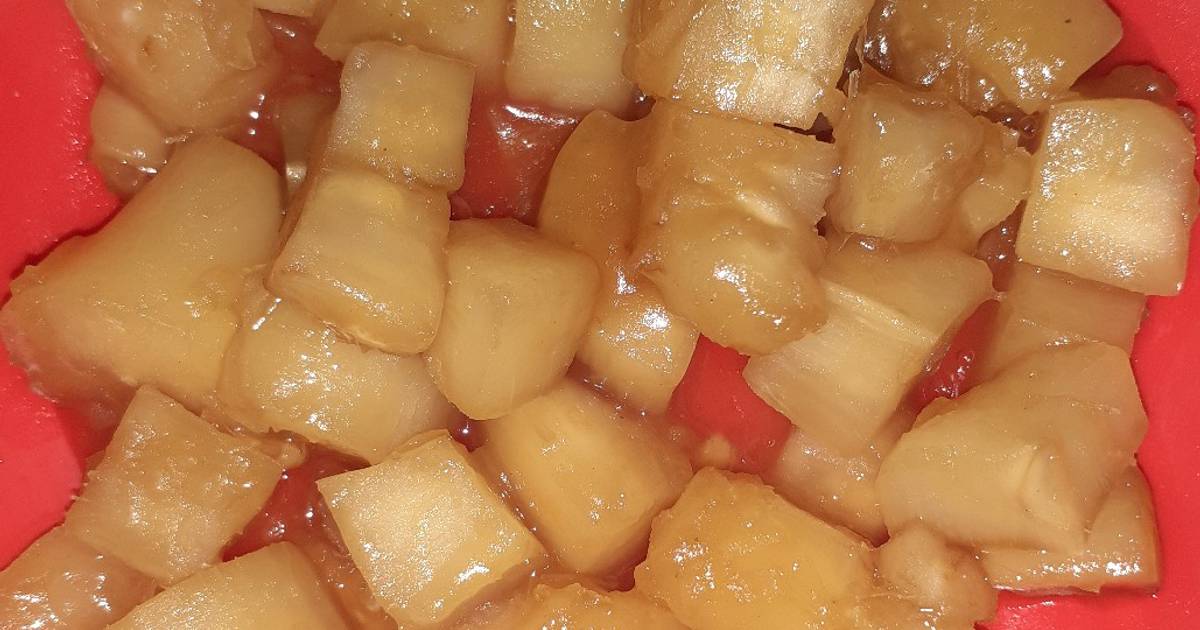 Resep Singkong Karamel Gula merah oleh Nainul Muna - Cookpad