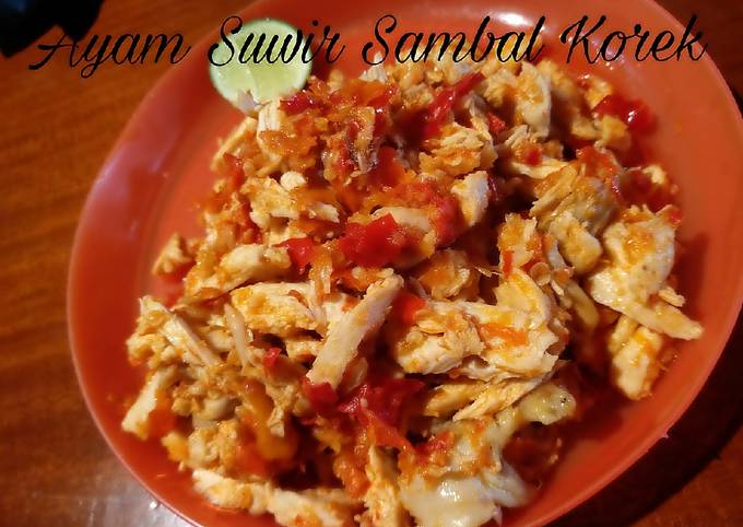 Resep Ayam Suwir Sambal Korek Oleh Mominanevin Cookpad