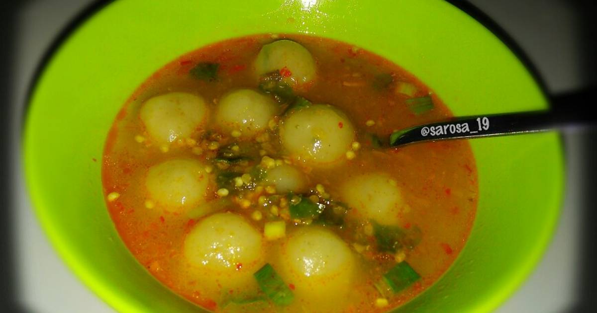 Resep Cilok Goang Kuah oleh Sarosa - Cookpad
