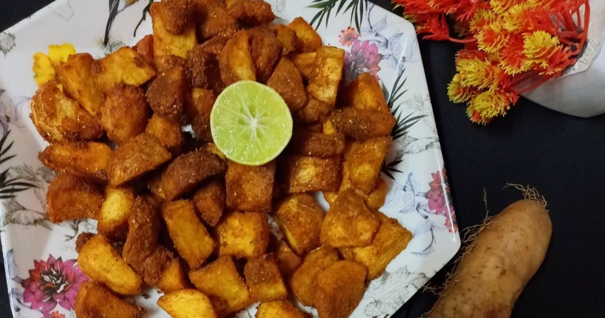 गराड़ू चाट (Garadu Chat Recipe In Hindi) रेसिपी बनाने की विधि in Hindi ...
