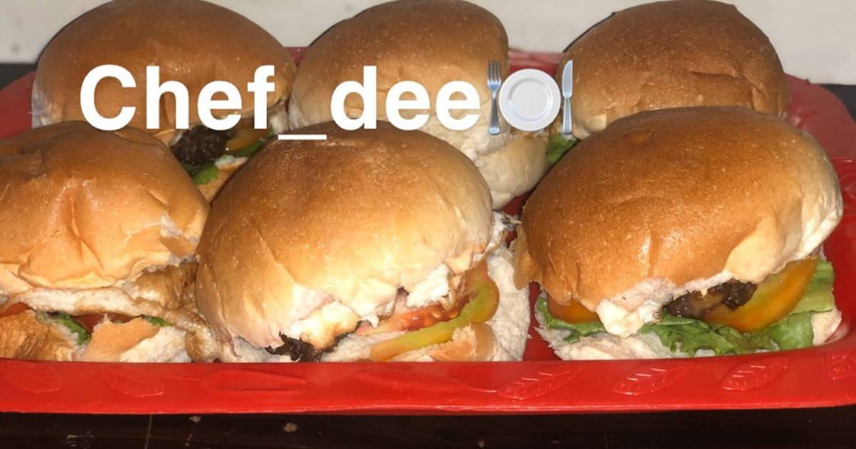 Burger Recipe by Chef_dee🍽 - Cookpad