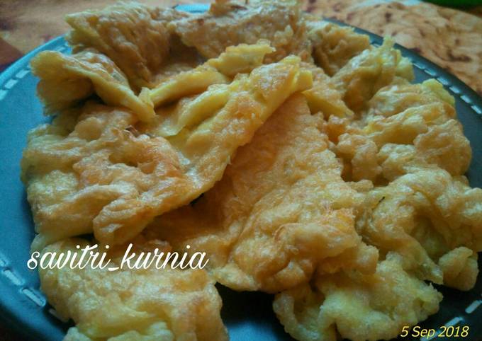 Resep Telur Tepung (very simple) oleh Savitri Kurnia - Cookpad