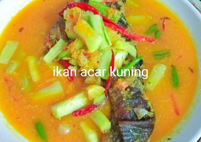Resep Ikan Acar Kuning oleh nirmala nz - Cookpad