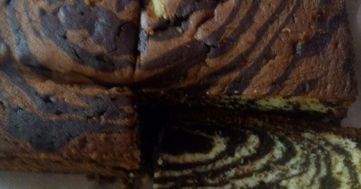 Resep Kue Sebra Panggang oleh Andayani Lisa. - Cookpad
