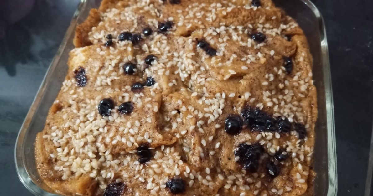 Resep Custard Steamed Sugar Palm Bread / Puding Roti Palm Sugar oleh ...