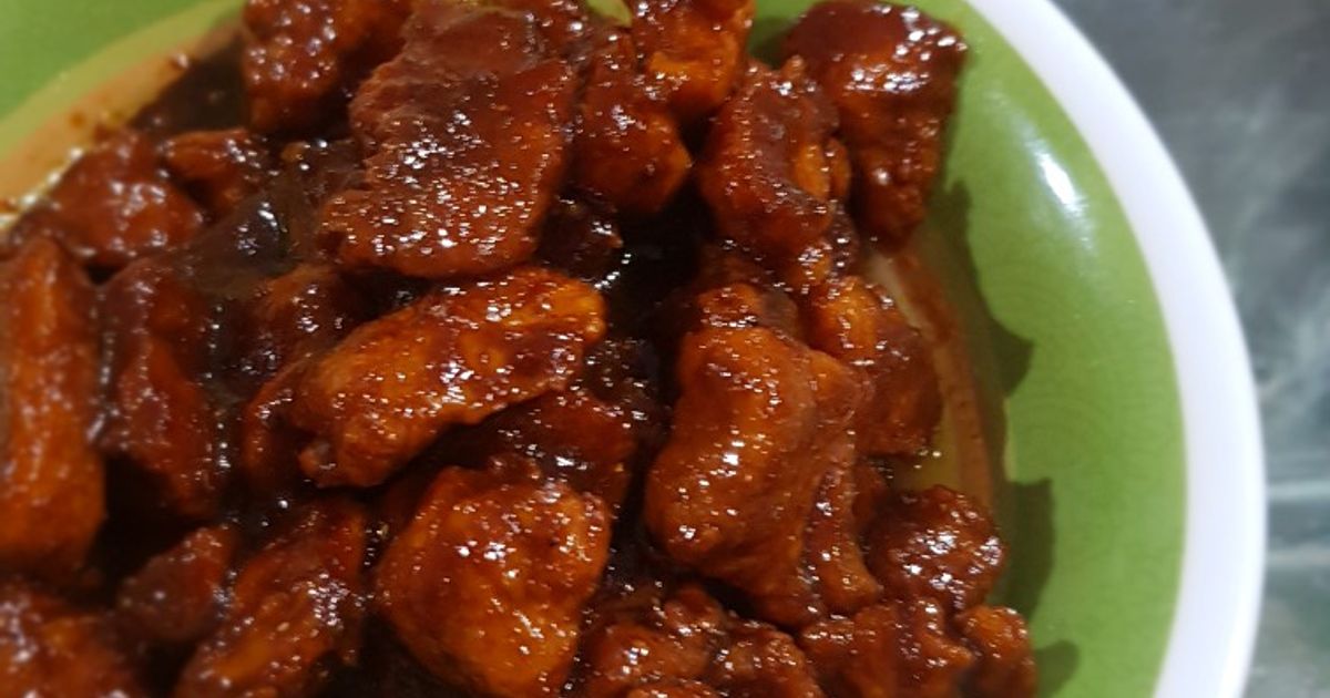 Resep sate babi bbq rumahan enak dan mudah - Cookpad