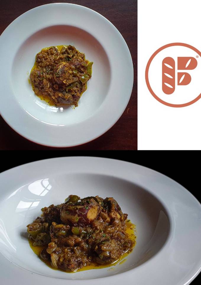 Kos Ata Kalu Pol Maluwa | කොස් ඇට කළු පොල් මාළුව Recipe by Daniel Lim ...