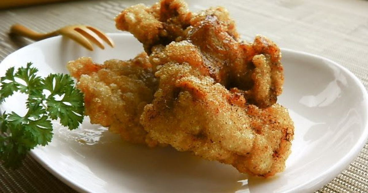 Deep Fried Soy Sauce And Garlic Chicken Thigh Marinated In Yogurt ...