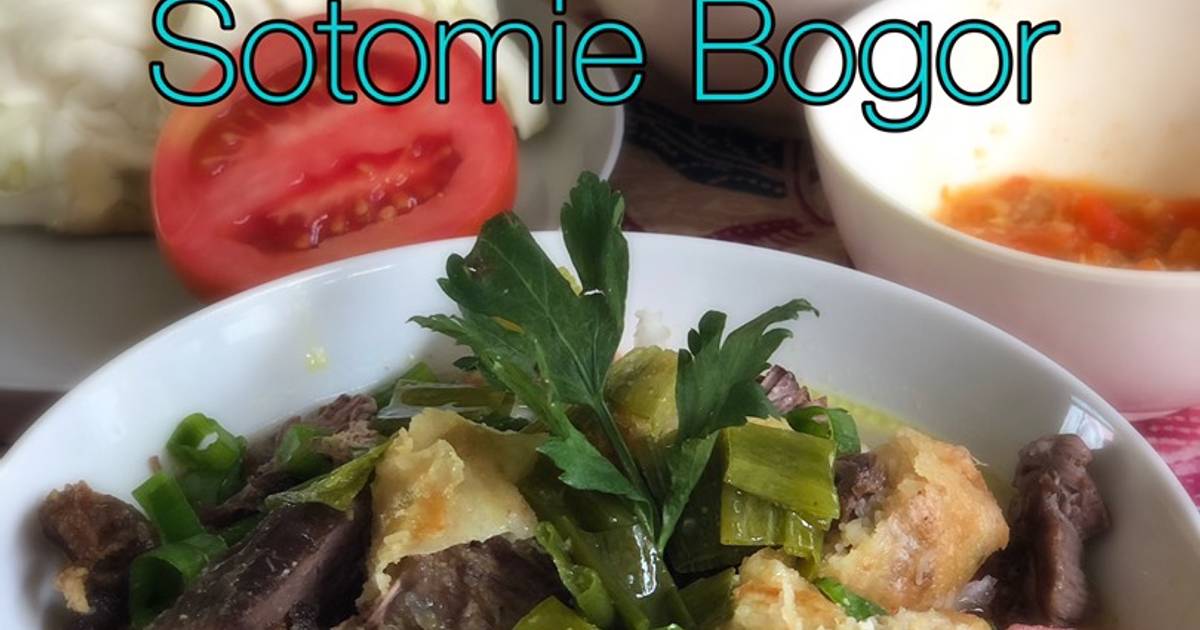Resep Sotomie Bogor oleh Adriana Endang Triningsih - Cookpad