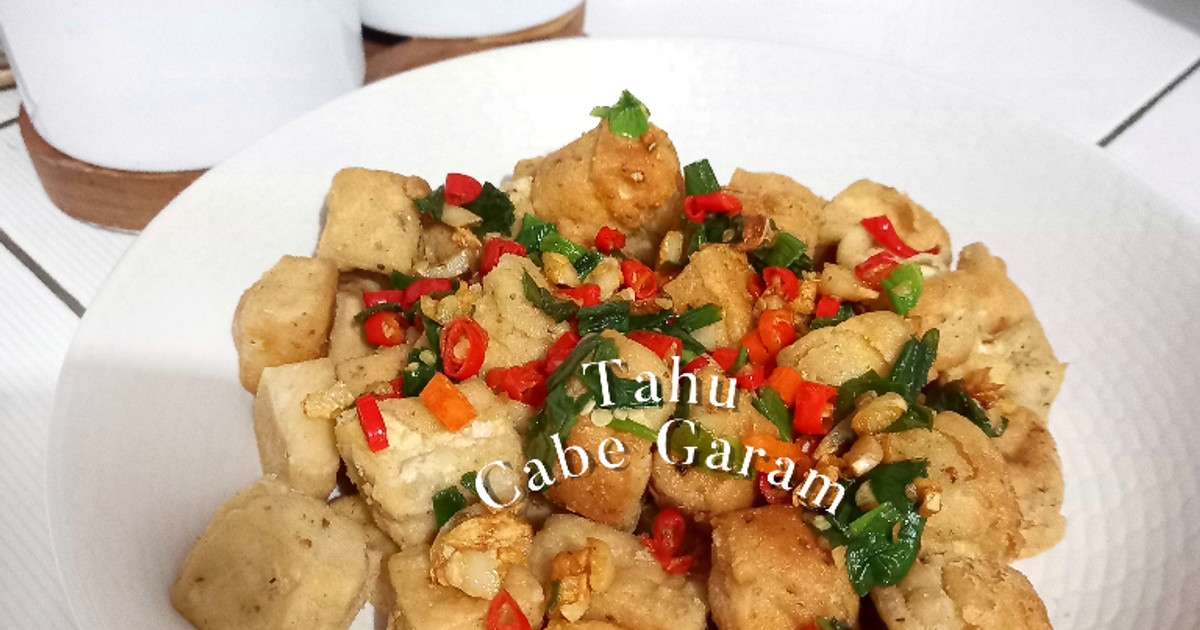 Resep Tahu Cabe Garam oleh intan italia - Cookpad