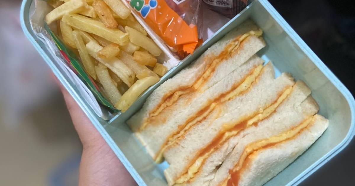 Resep Bekal sandwich sederhana oleh eceu Rika - Cookpad