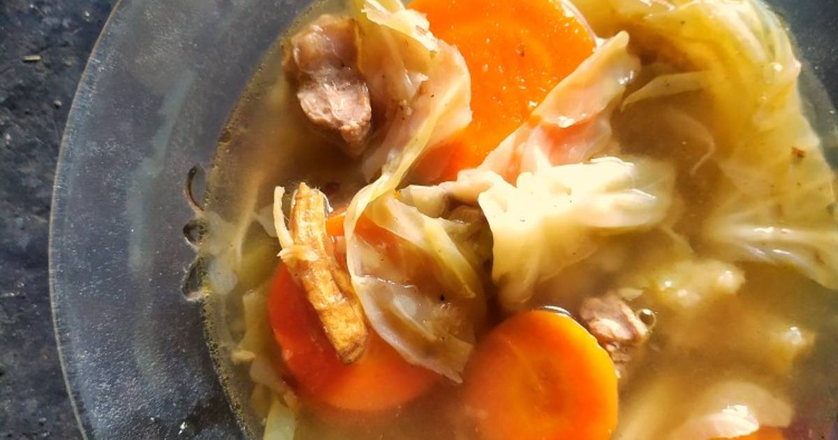 Resep Sop daging sapi oleh Saluna Mahira - Cookpad