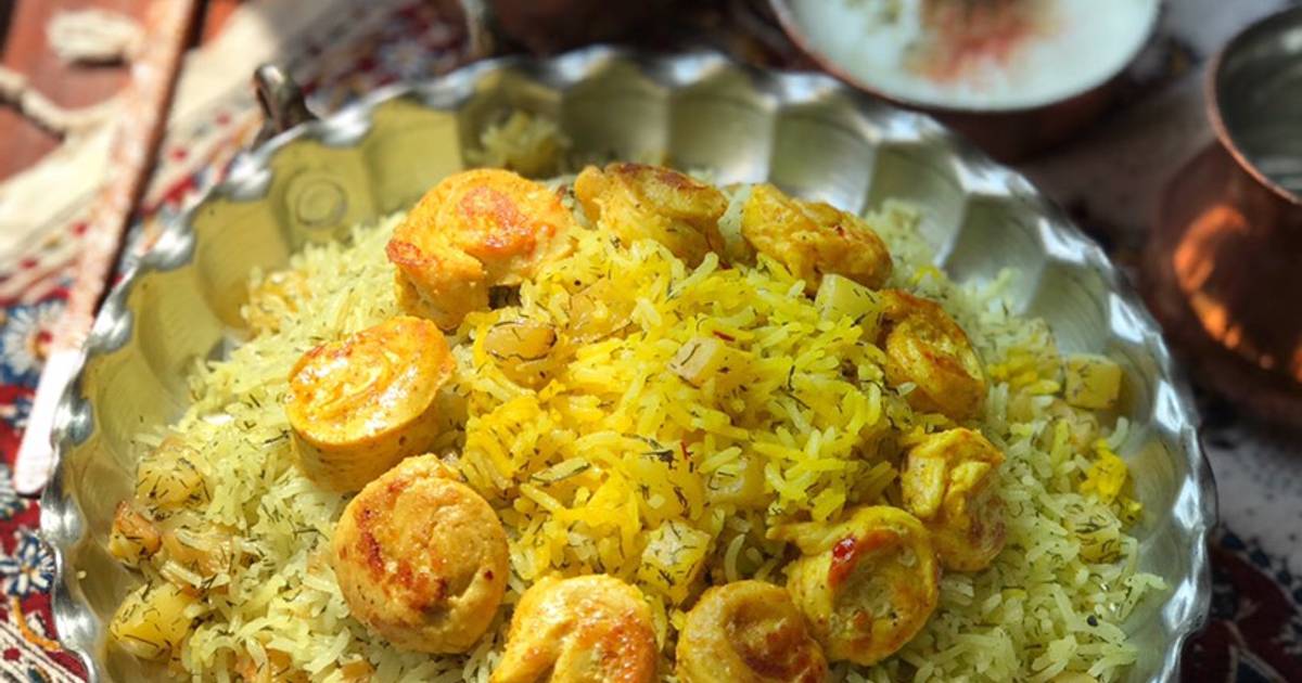 طرز تهیه سیب پلو کرمانشاهی ساده و خوشمزه توسط Shima Naderi - کوکپد