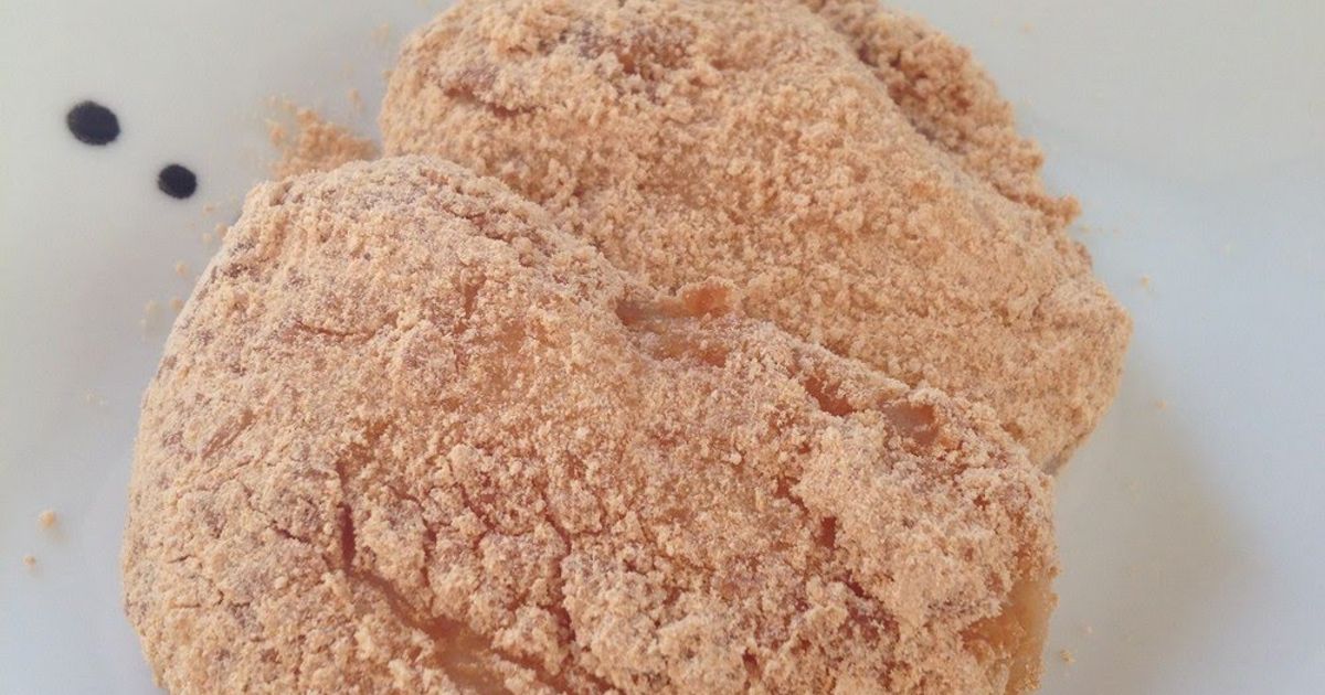 Soft Mochi Rice Cake With Kinako Recipe By Cookpad.Japan
