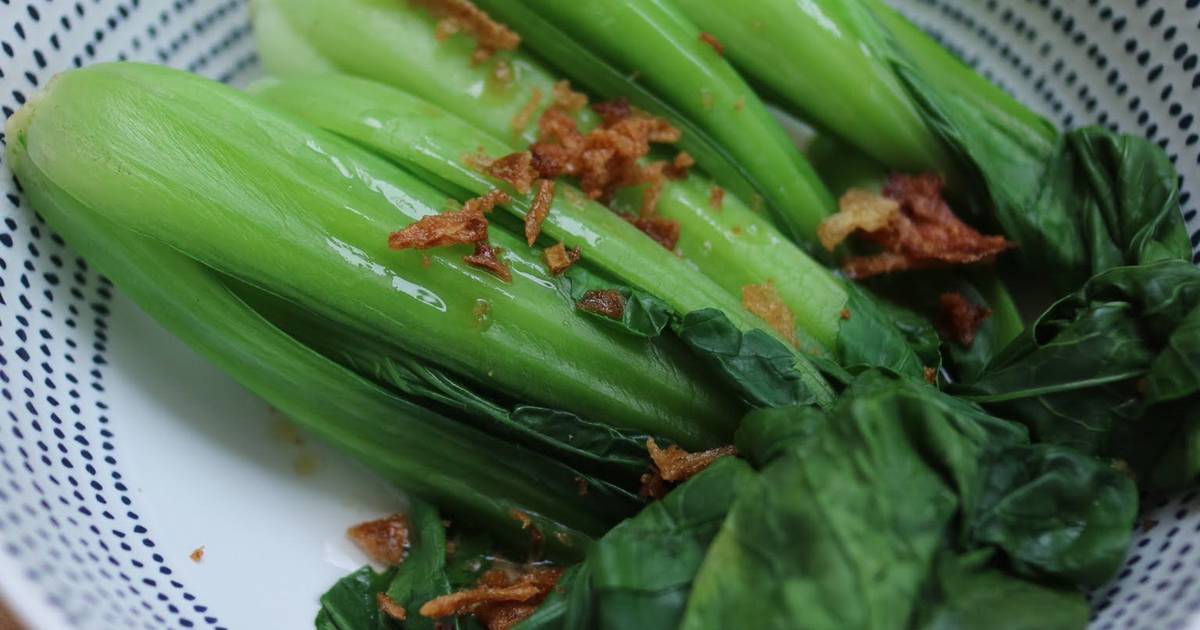 Bak Choi With Sesame Oil Recipe by Diff Lim - Cookpad