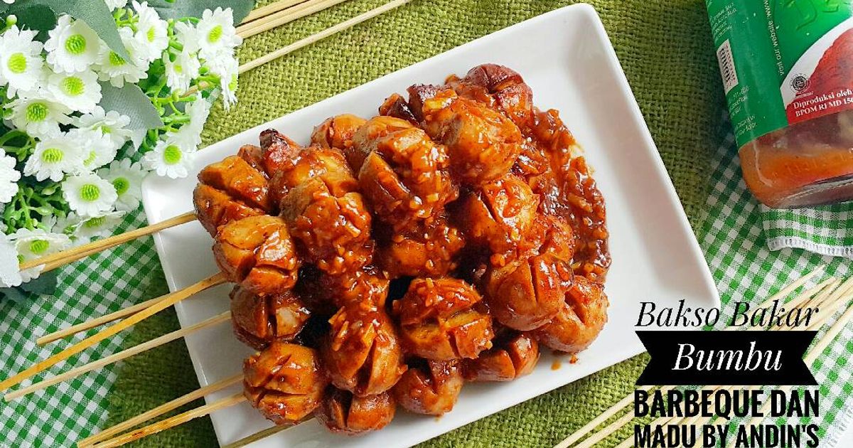 121 resep bakso bakar saus bbq enak dan mudah - Cookpad