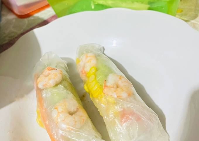 Resep Vietnam Spring Roll oleh Hunny Kitchen - Cookpad