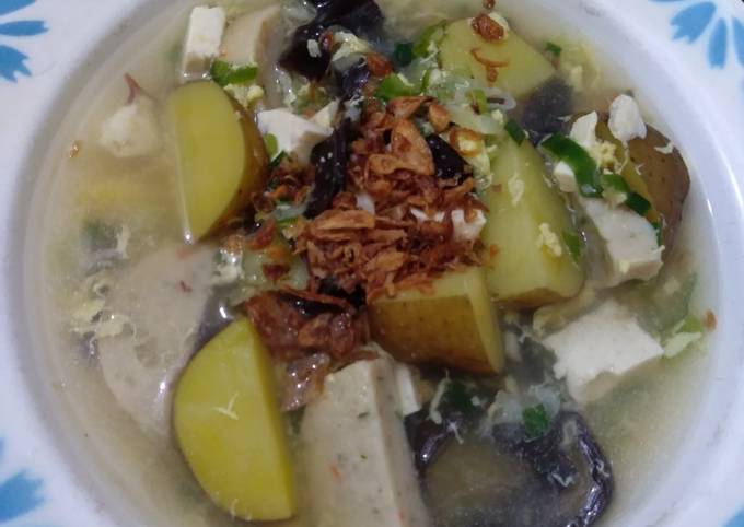 Resep Sup kentang jamur oleh yuristantri - Cookpad