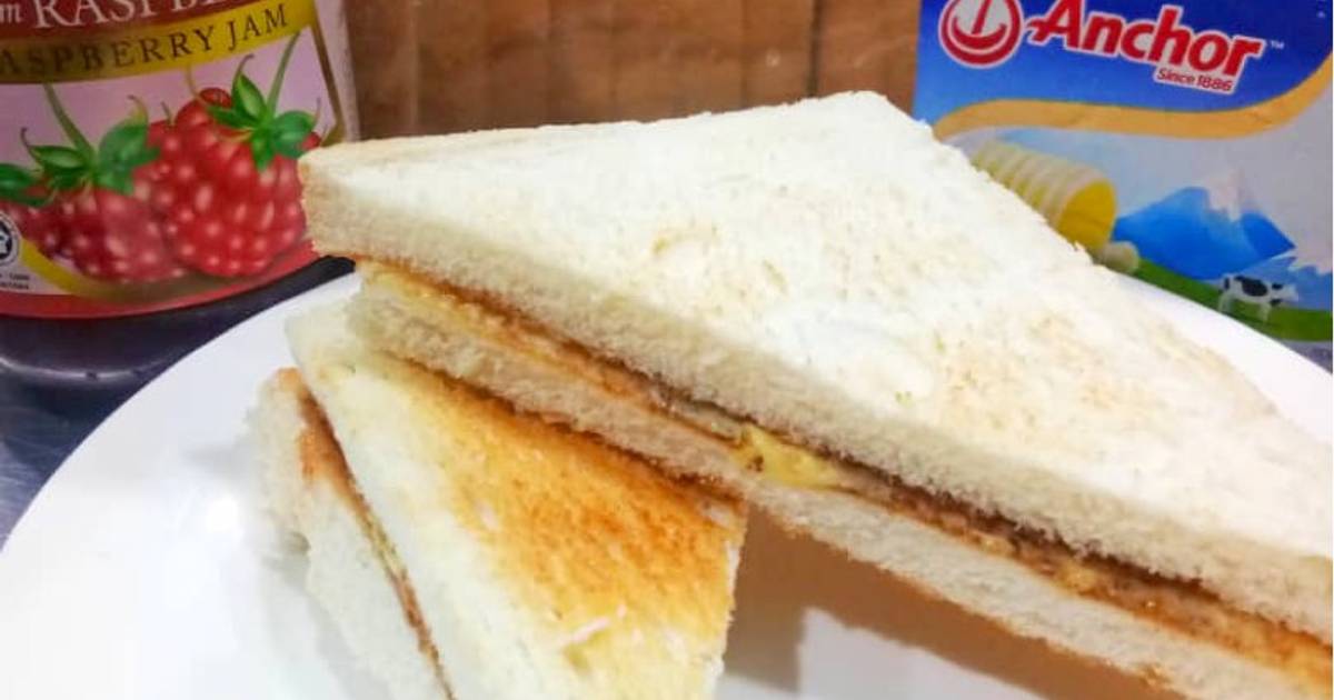 Resipi Roti bakar & jem oleh Alxnder - Cookpad