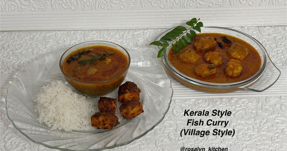 Kerala Style Fish Curry | Meen Curry | Village Style Recipe by Rosalyn ...