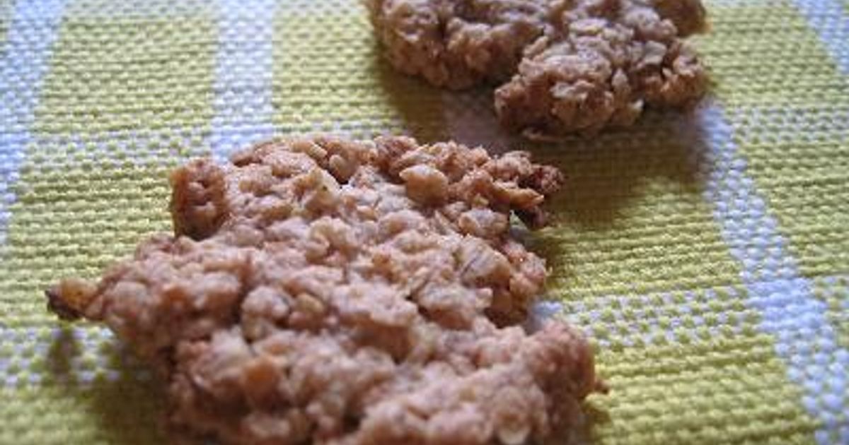 Oatmeal Maple Cookies Recipe By Cookpad.Japan