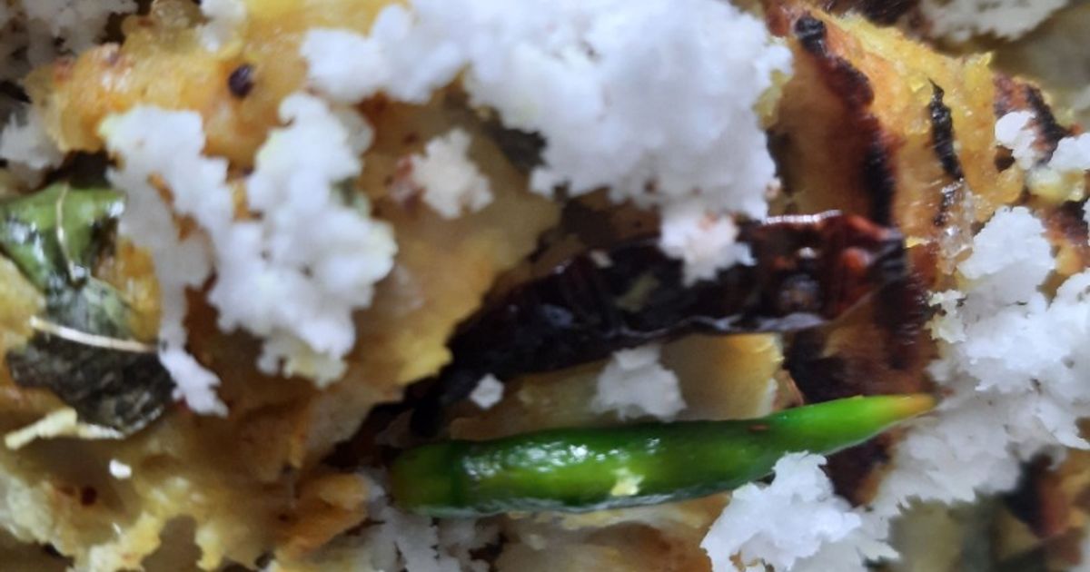 Purnima Ghosh দ্বারা গাঠি কচুর নিরামিষ ভর্তা (Gathi Kochur Bharta ...