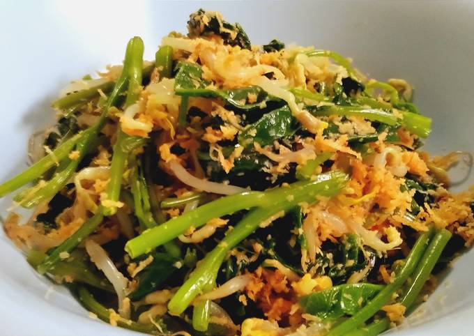 Resep Kulup Krawu (Urap Kelapa Sangrai) oleh Tika Rawuri - Cookpad