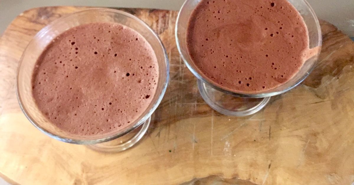 Mousse Au Chocolat à L'aquafaba (Au Jus De Pois Chiches) de krissbob06 ...