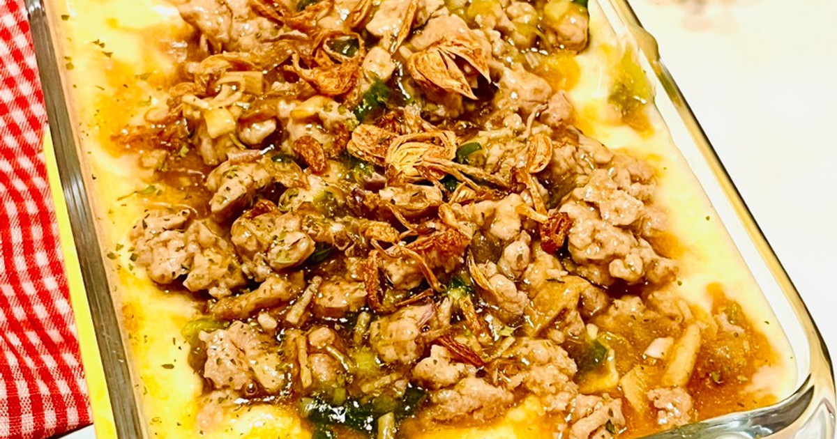 Resep 332. Tim Tahu Telur Daging Cincang > Super Enak 👍 oleh Juliana ...