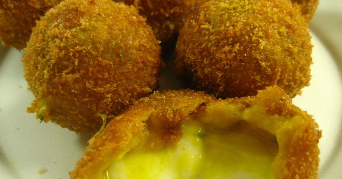 Kabocha Squash Croquettes With Mozzarella Cheese Recipe By Cookpad.Japan