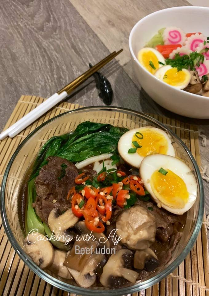 Resep Beef Udon oleh Cooking with Ay - Cookpad